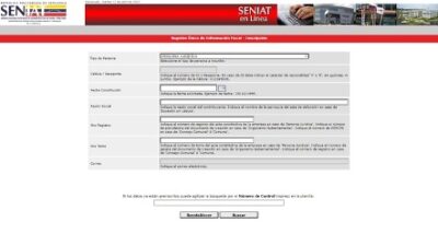 Consulta de Rif y domicilio fiscal del SENIAT [Actualización 2022]