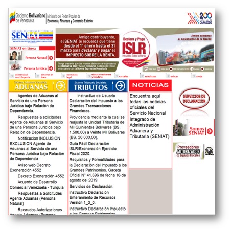 Consulta de Rif y domicilio fiscal del SENIAT [Actualización 2022]